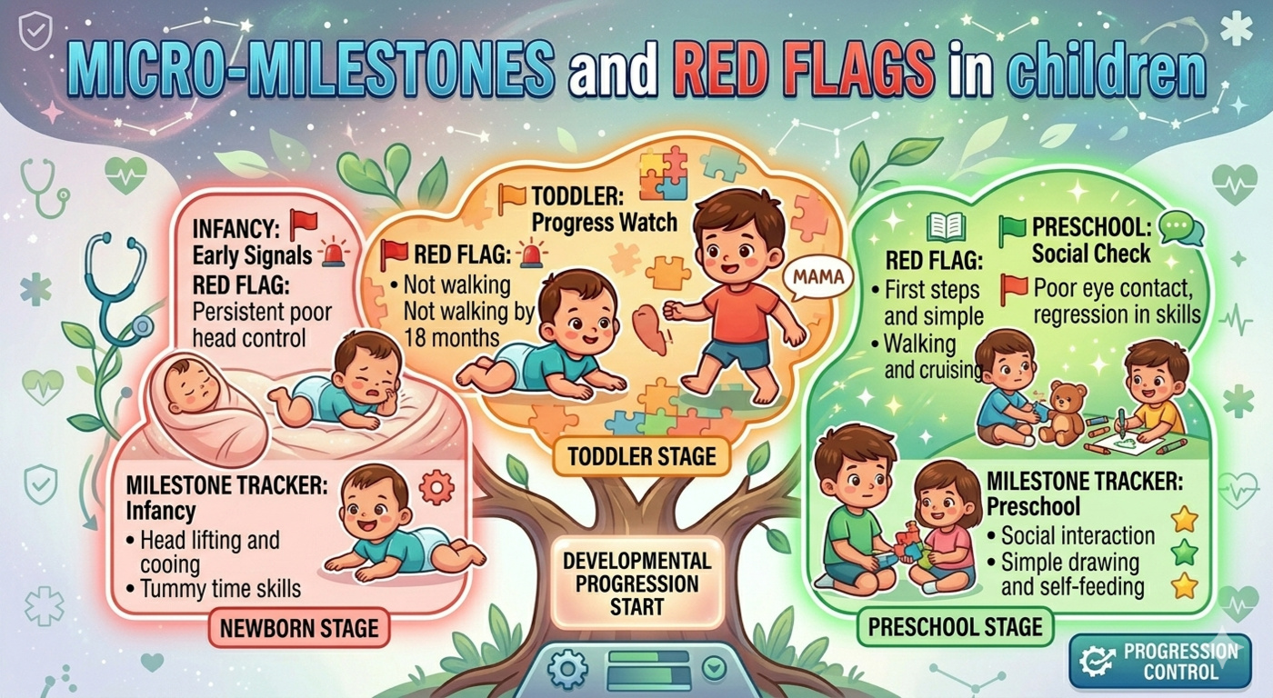 Micro-Milestones and Red Flags: A Pediatric Neurology Guide